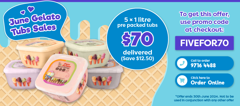 Pure Gelato - Handmade Gelato & Cakes Shop in Sydney