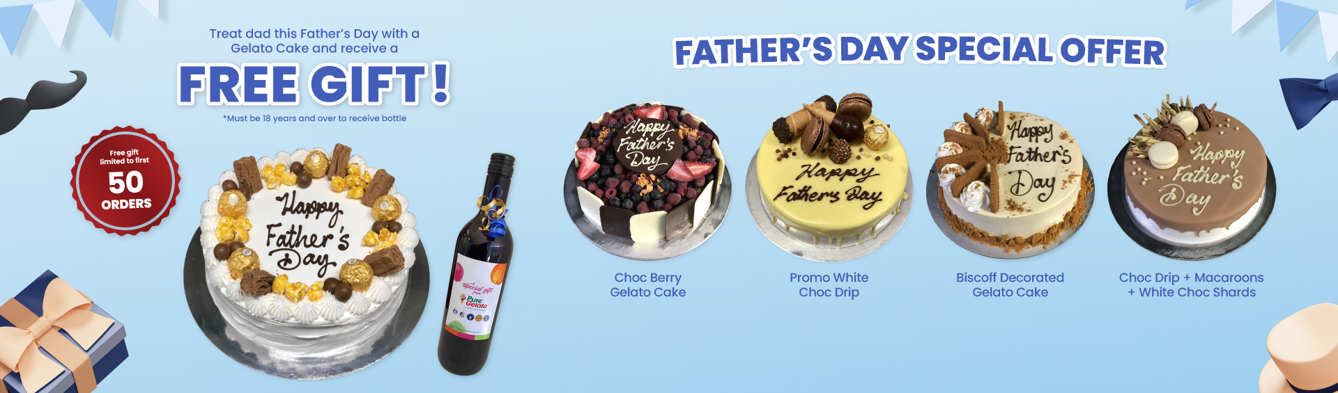 Pure Gelato - Handmade Gelato & Cakes Shop in Sydney