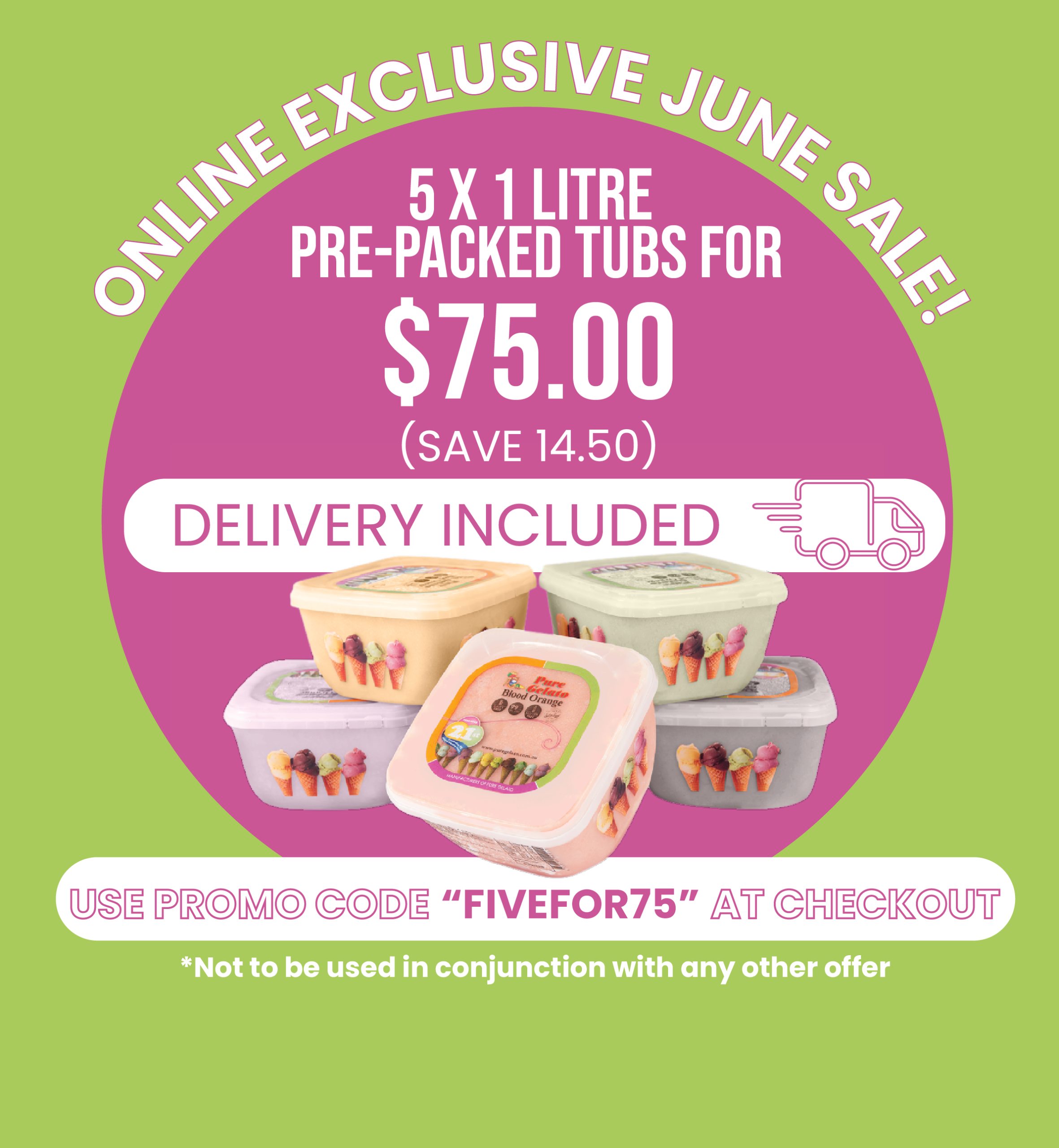 Pure Gelato - Handmade Gelato & Cakes Shop in Sydney